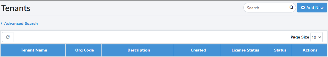Work with Tenants | AE System Administrator Guide